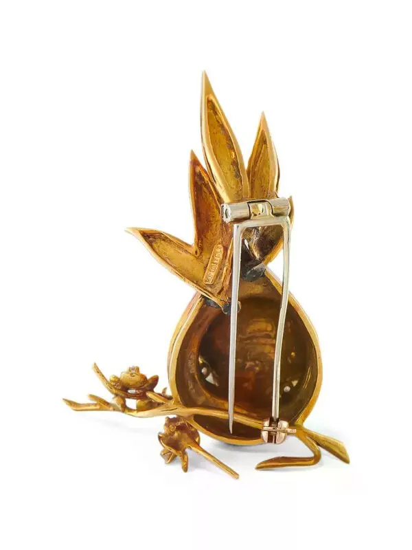 LB EXCLUSIVE Bird Diamond Brooch