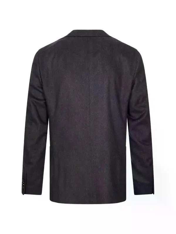 Corneliani Single-breasted Herringbone Blazer