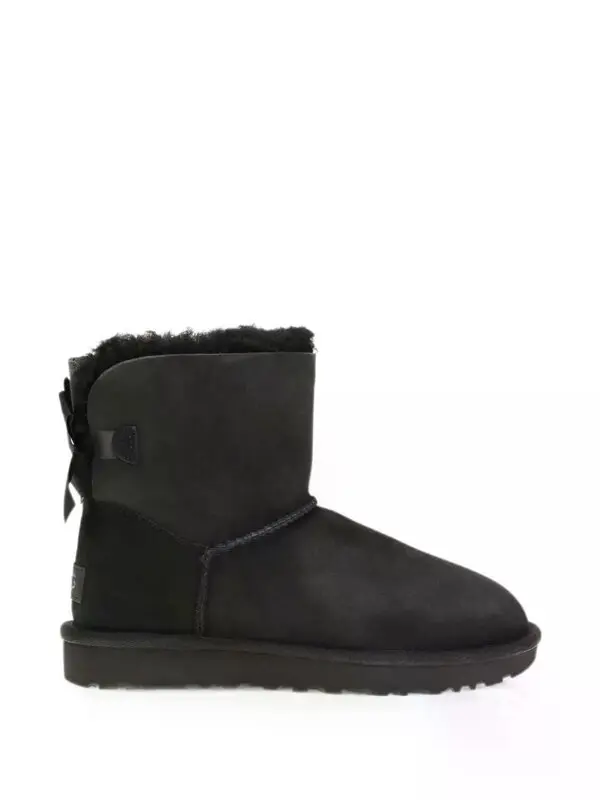 UGG Mini Bailey Bow Ii Ankle Boots - Black