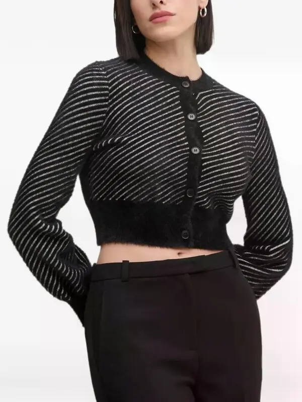 SANDRO FERRONE Striped Cardigan