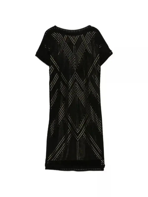 Celine 2000s Scoop-back Mini Dress