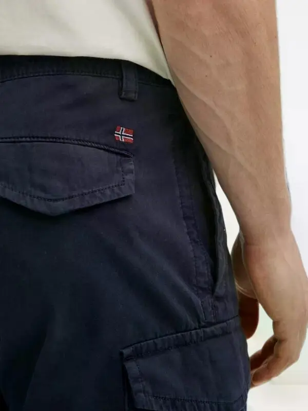 NAPAPIJRI Deline Logo-embroidered Cargo Shorts