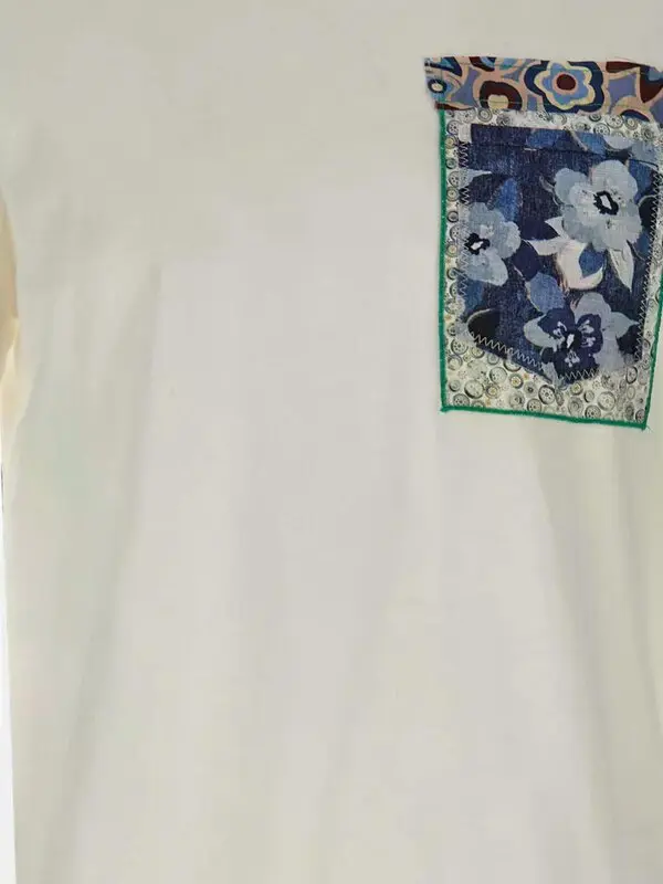 BOB Floral-print Pocket T-shirt