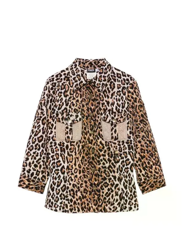 Dolce & Gabbana 2000s Leopard-print Shirt - Neutrals