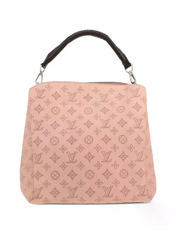 LOUIS VUITTON Babylone Mahina Tote Bag - Pink