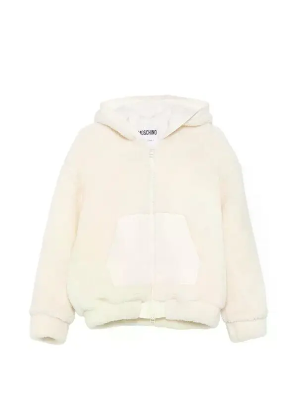 Moschino Faux-shearling Hoodie Jacket