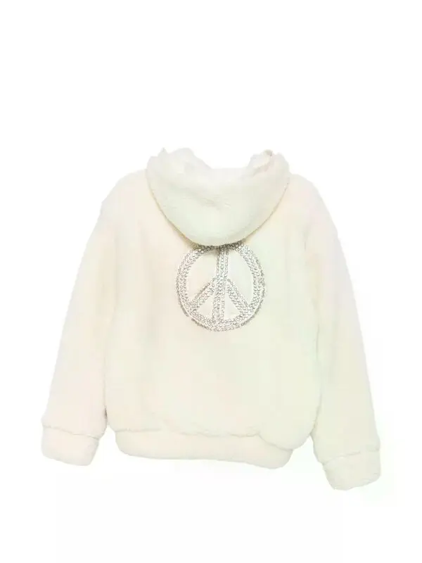 Moschino Faux-shearling Hoodie Jacket