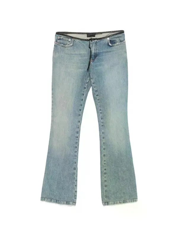 John Richmond 2000s Logo Embellished Jeans