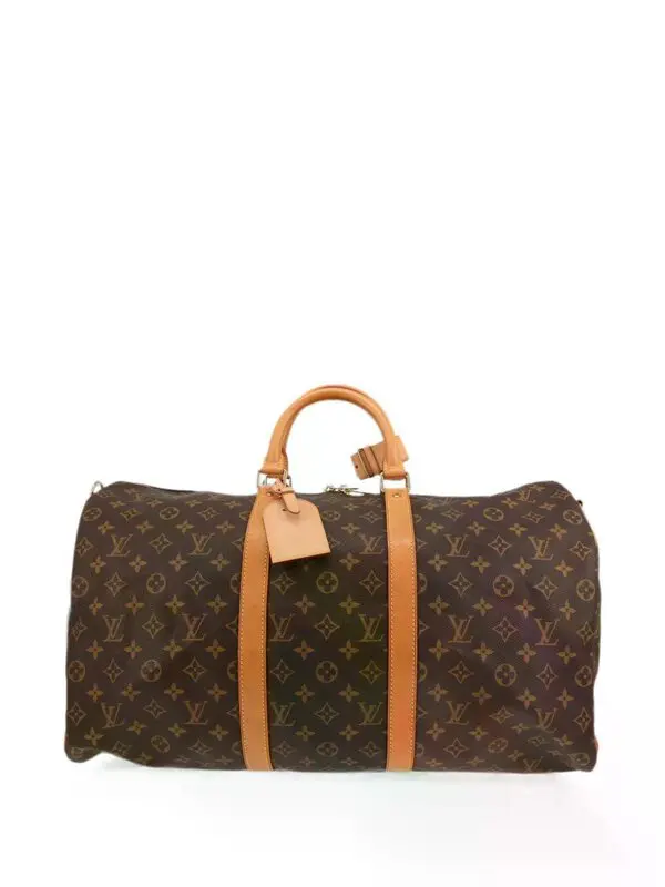LOUIS VUITTON 50 Keepall Monogram Holdall - Brown