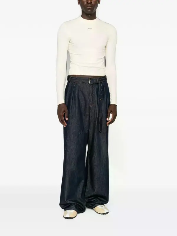 Jacquemus Logo-patch Long-sleeve T-shirt