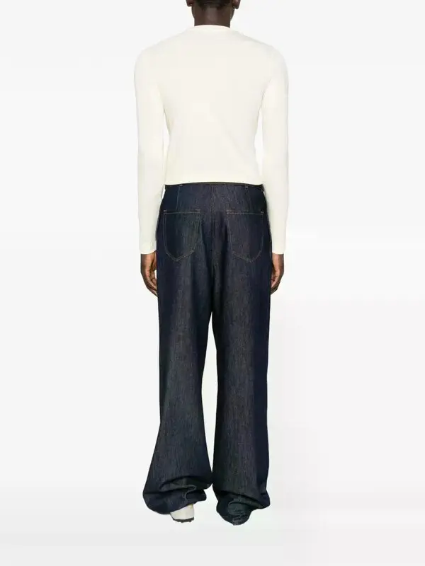 Jacquemus Logo-patch Long-sleeve T-shirt