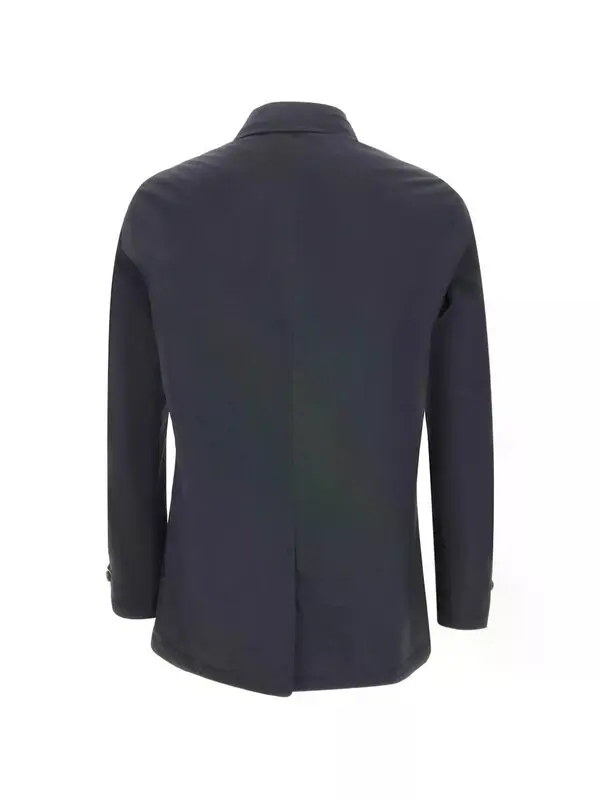 Paul & Shark Typhoon Platinum Suede-trim Jacket