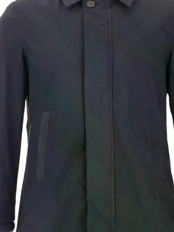 Paul & Shark Typhoon Platinum Suede-trim Jacket