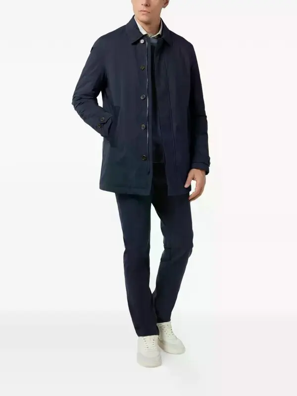 Paul & Shark Typhoon Platinum Suede-trim Jacket - Black