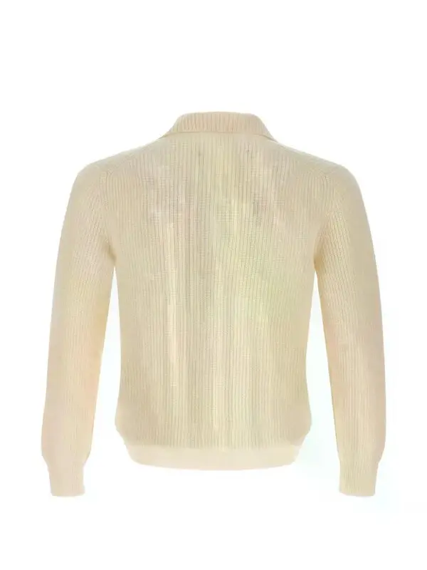 GRAN SASSO Super Geelong Ribbed-knit Sweater