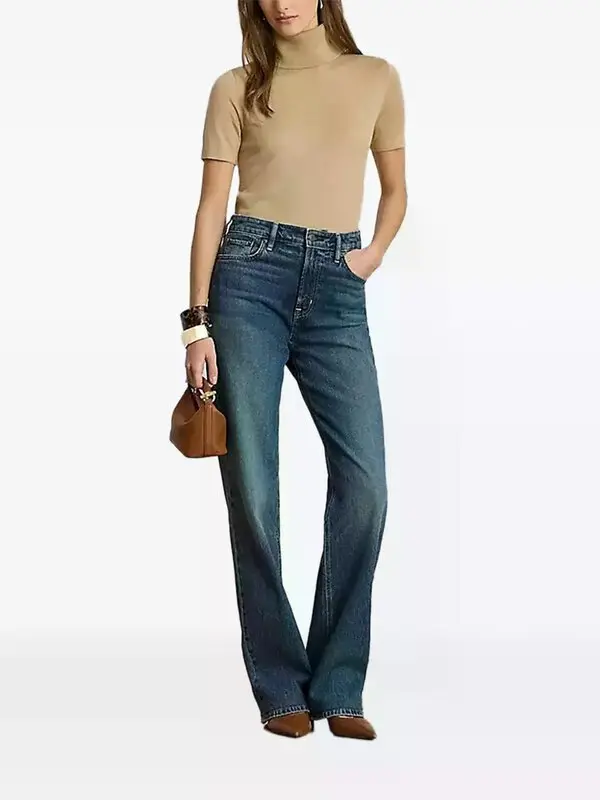 Ralph Lauren Short-sleeve Roll-neck Sweater
