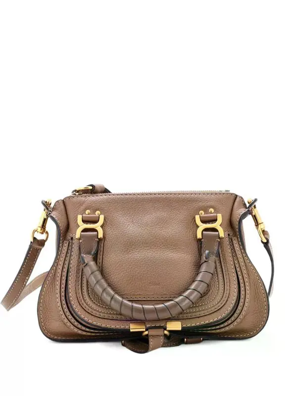 Chloé Marcie Leather Small Satchel