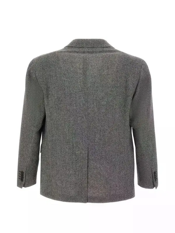 Tagliatore Herringbone Double-breasted Blazer