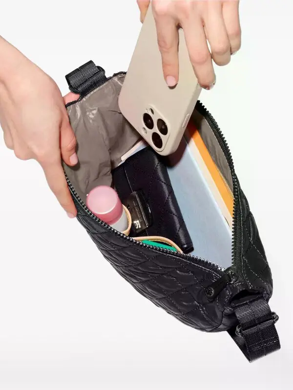 Mz Wallace Small Metro Smile Crossbody Bag - Black