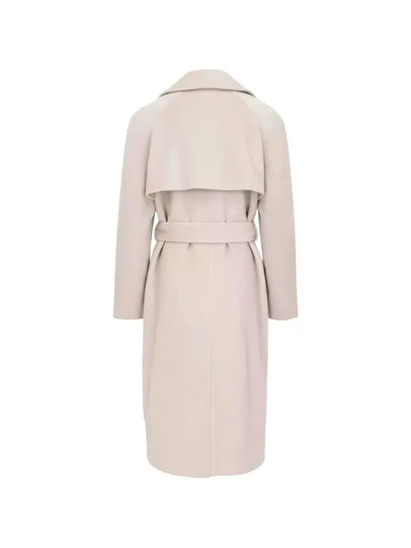 Isaia Belted Double-breasted Coat