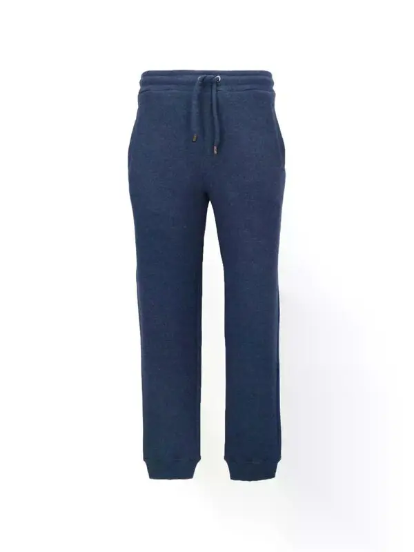 Isaia Drawstring-waist Track Pants - Blue
