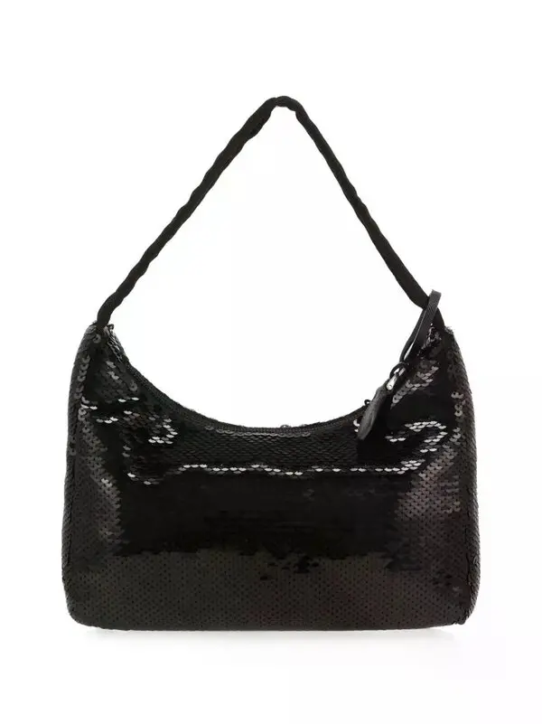 Prada Sequin-embellished Tote Bag - Black