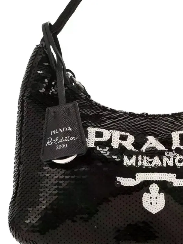 Prada Sequin-embellished Tote Bag
