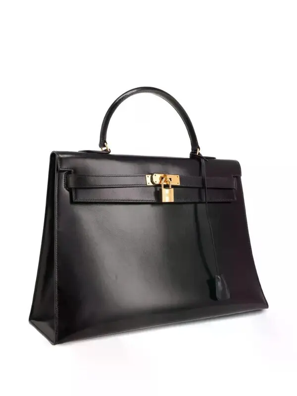 Hermès 1981 Kelly 35 Tote Bag - Black