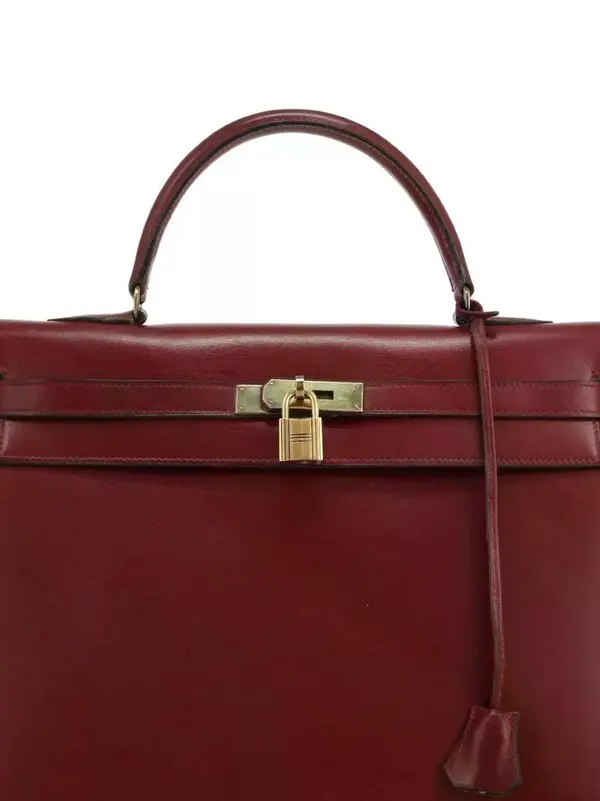 Hermès 1970's 35 Kelly Tote Bag - Red