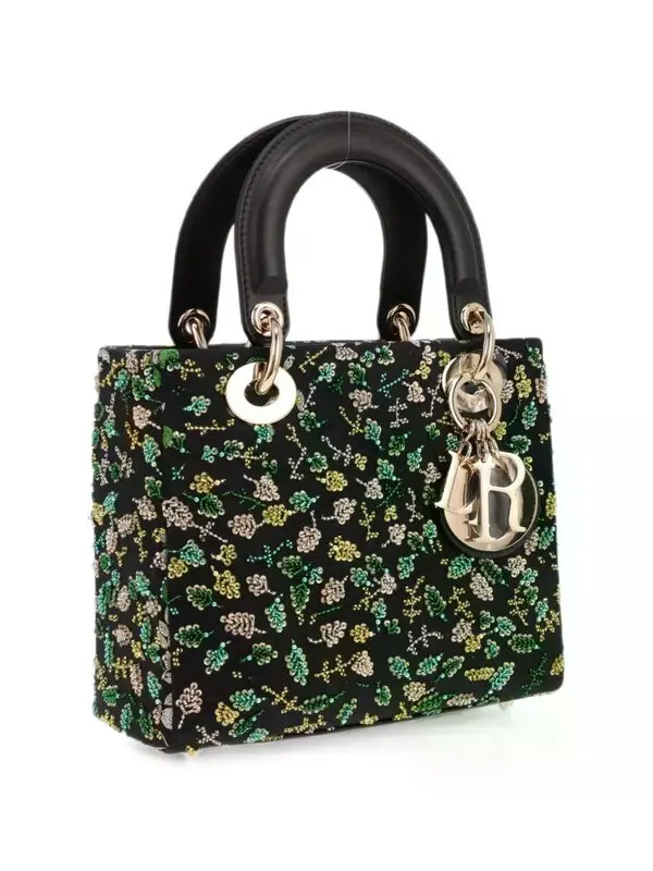 Dior Lady Pearl-embroidered Tote Bag