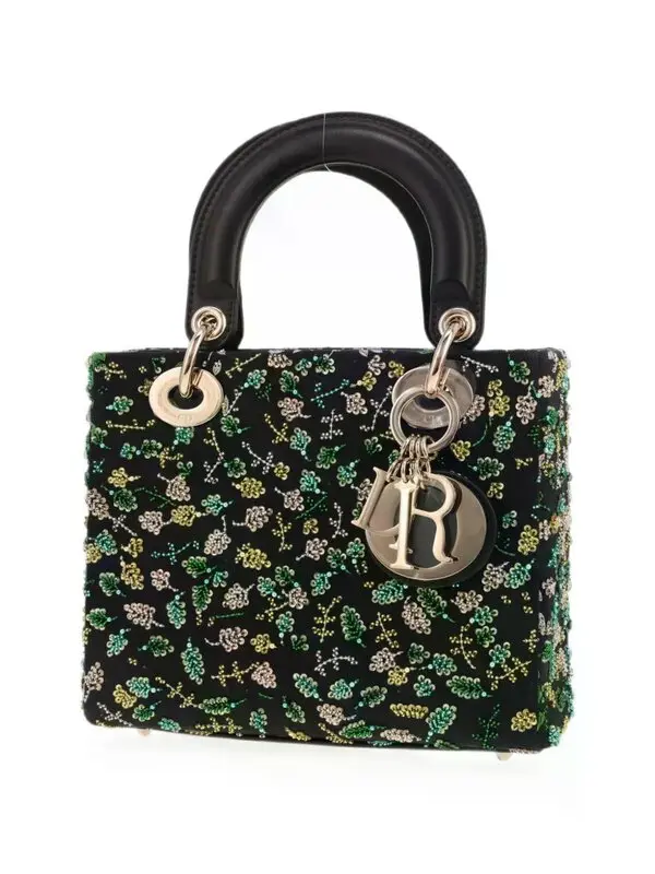 Dior Lady Pearl-embroidered Tote Bag
