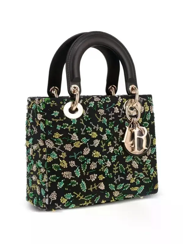Dior Lady Pearl-embroidered Tote Bag