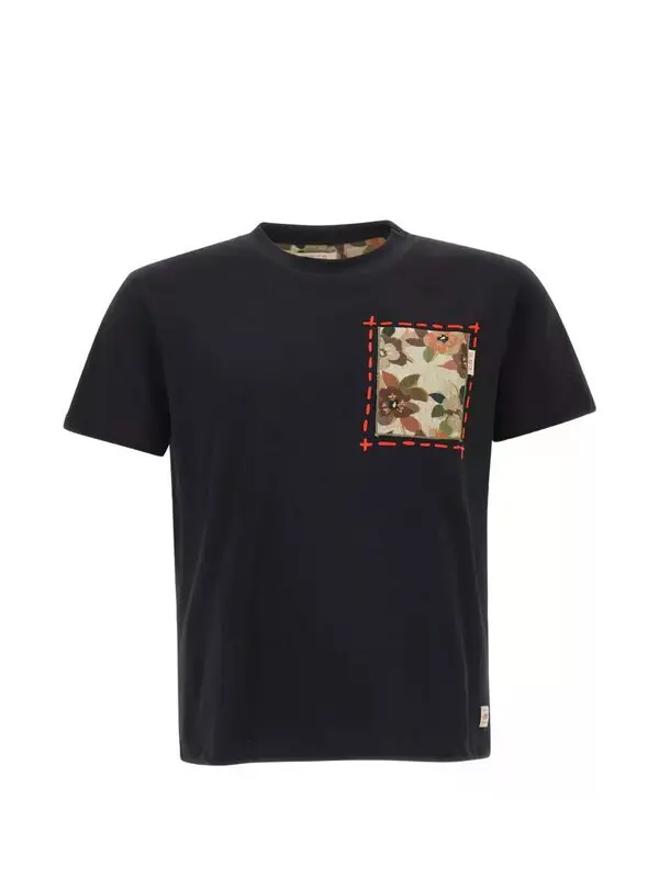 BOB Floral-print Pocket T-shirt