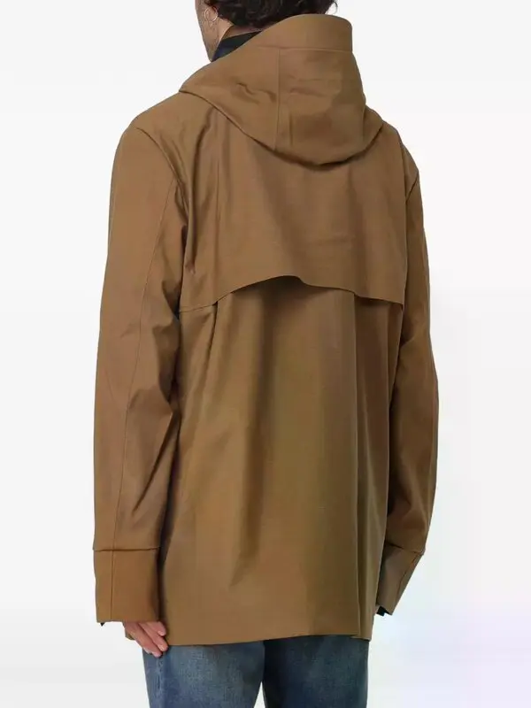K-WAY Erhal Hooded Flap-pocket Coat
