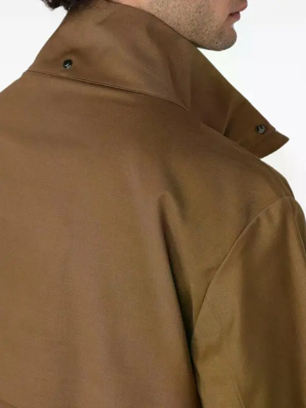 K-WAY Erhal Hooded Flap-pocket Coat