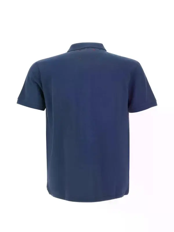 BOB Appliqué-detailed Embroidered Polo Shirt
