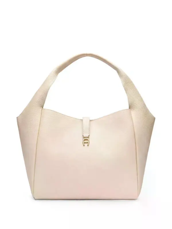 AIGNER Medium Zaira Logo-plaque Tote Bag