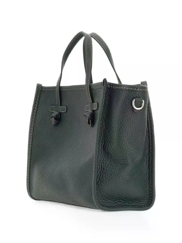 MARCELLA CLUB 32 Miss Marcella Grained Leather Tote Bag