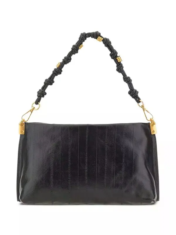 GIANNI CHIARINI Leather Shoulder Bag - Black