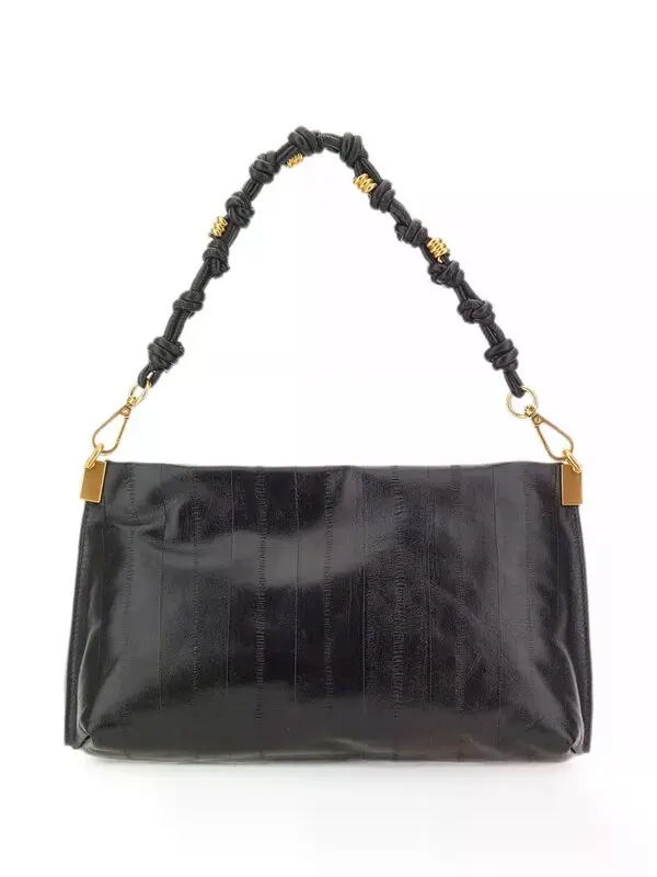GIANNI CHIARINI Leather Shoulder Bag - Black