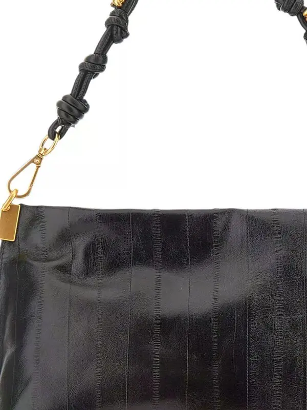 GIANNI CHIARINI Leather Shoulder Bag - Black