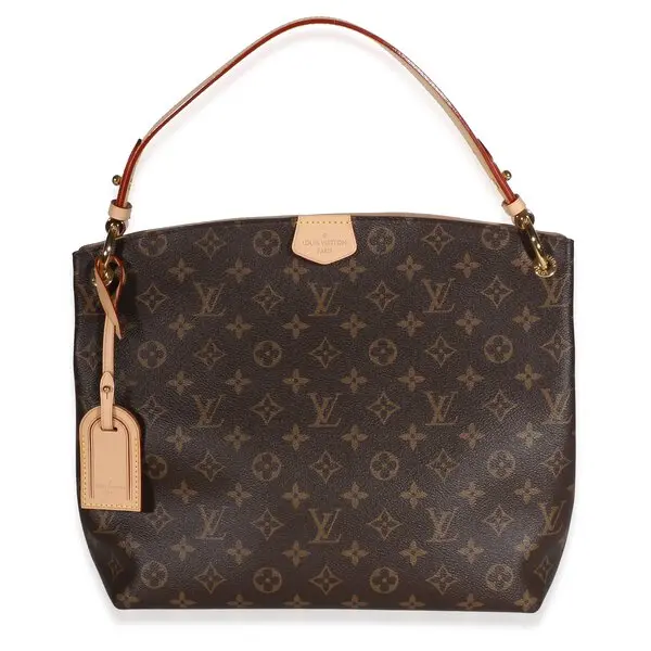 LOUIS VUITTON Monogram Canvas Graceful Mm - Brown