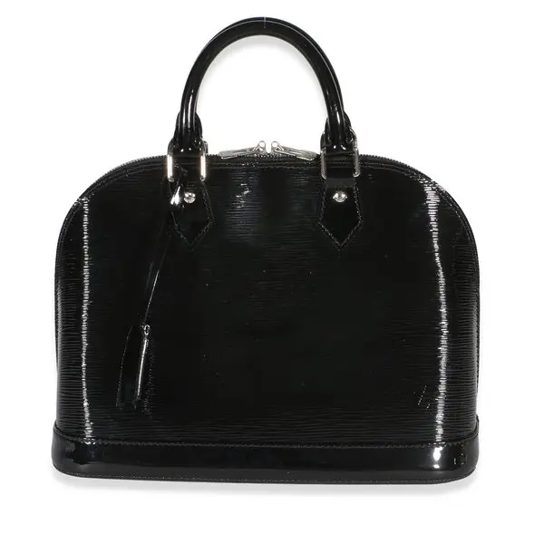 LOUIS VUITTON Epi Electric Alma Pm Handbag - Black