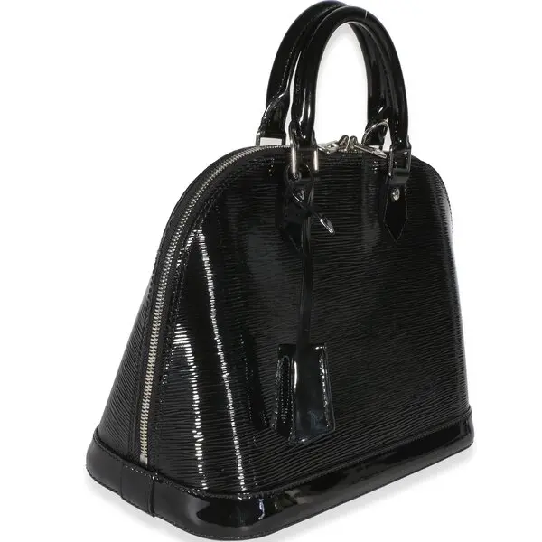 LOUIS VUITTON Epi Electric Alma Pm Handbag - Black