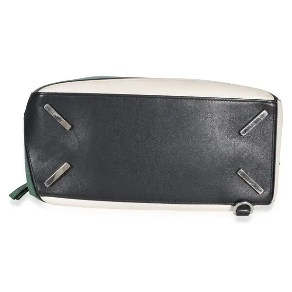 Loewe Multicolor Calfskin Puzzle Bag - Green