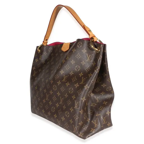 LOUIS VUITTON Monogram Canvas Graceful Mm Shoulder Bag