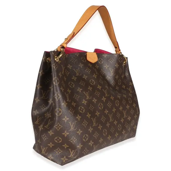 LOUIS VUITTON Monogram Canvas Graceful Mm Shoulder Bag