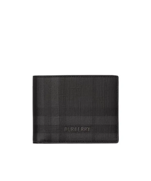 Burberry City Check Slim Bifold Wallet