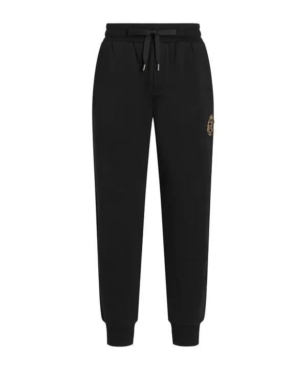Dolce & Gabbana Drawstring Track Pants - Black