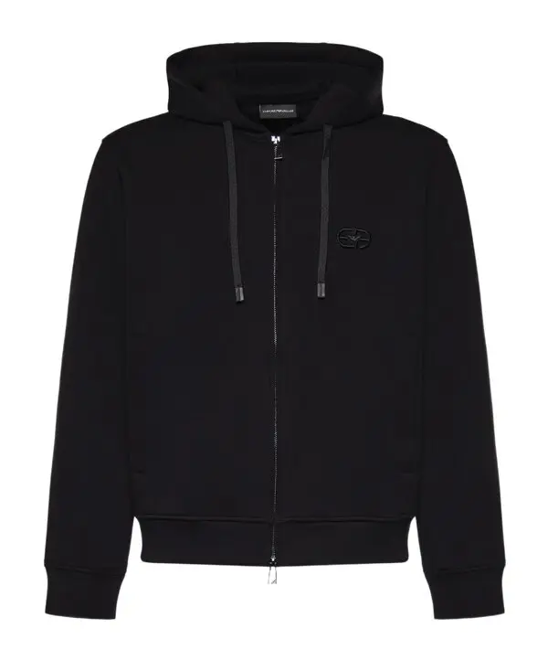 Emporio Armani Zip-up Logo Hoodie